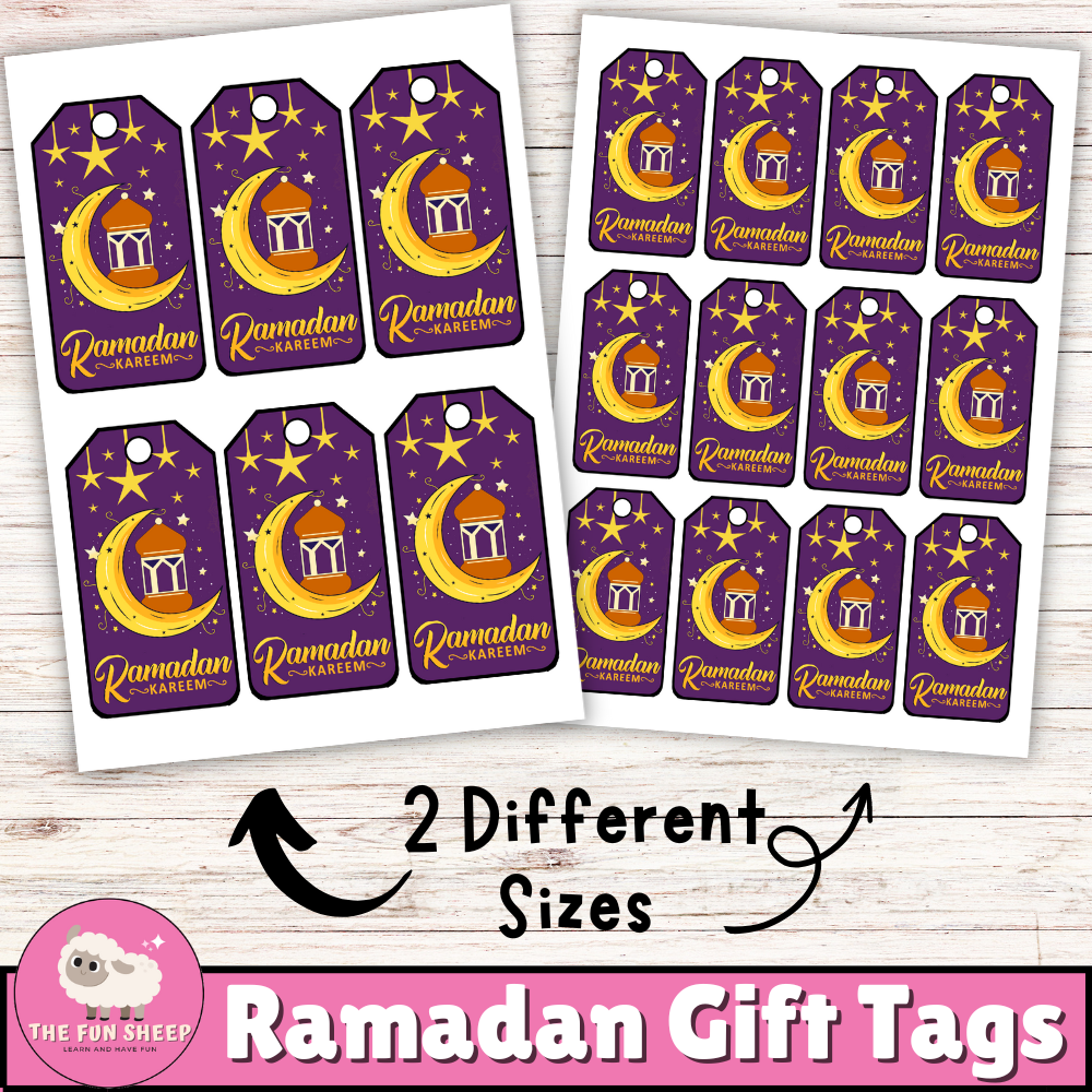 Ramadan Gift Tags | Ramadan Celebration Printable Labels | Made By Teachers