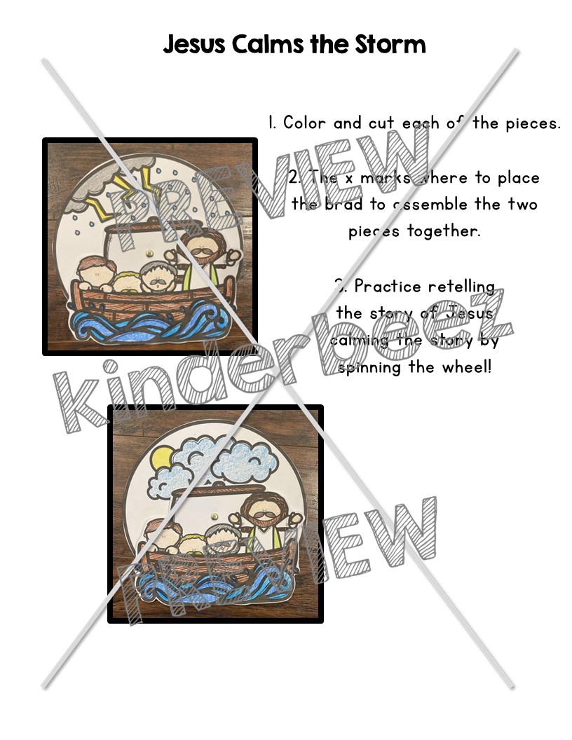 Jesus Calms the Storm | Made By Teachers