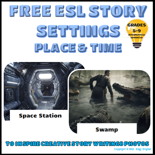 Settings Writing Prompts: Place & Time - ESL | Made By Teachers