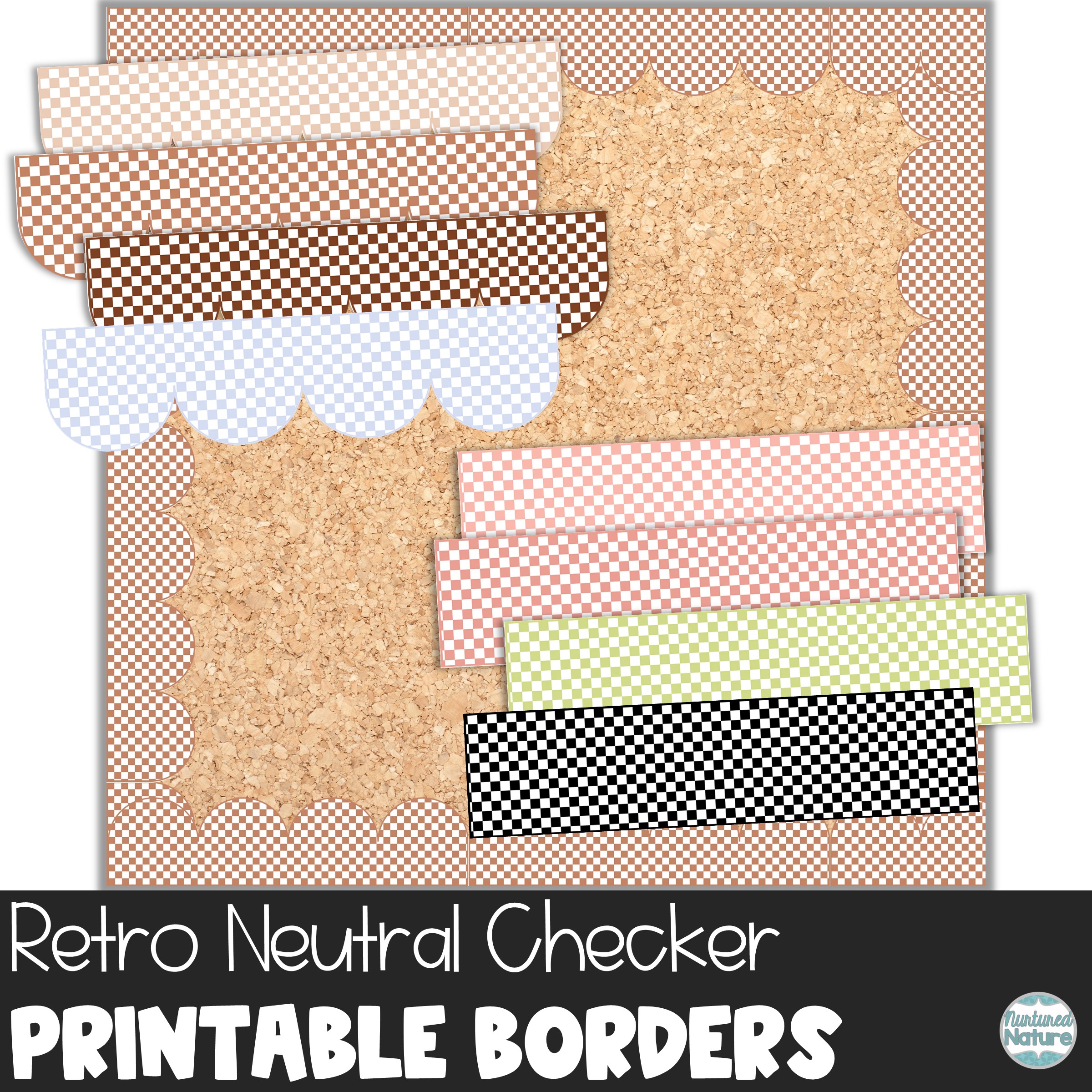 Desserts Bulletin Board Border 2 - Printable Classroom Decor - Ice ...