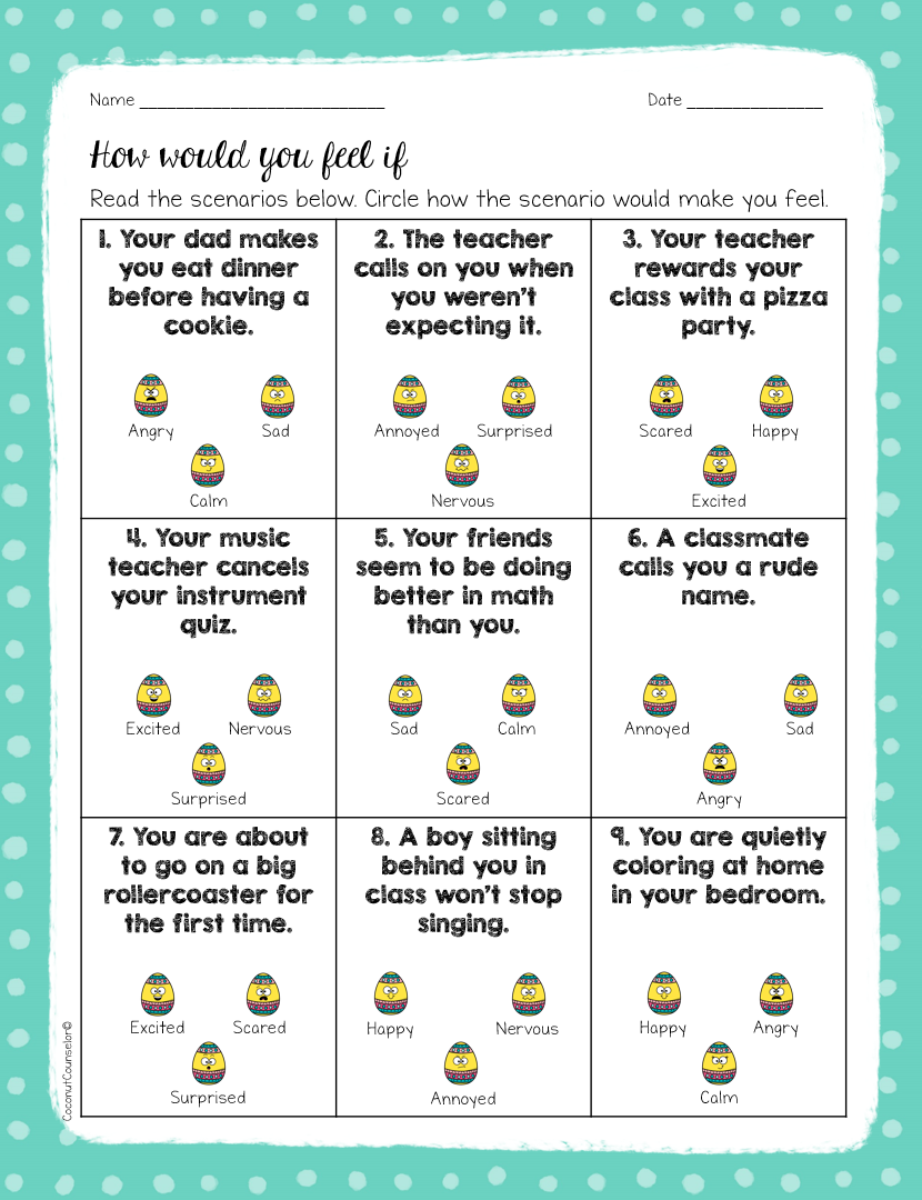Easter Emotions Activities, Games, and More | Made By Teachers