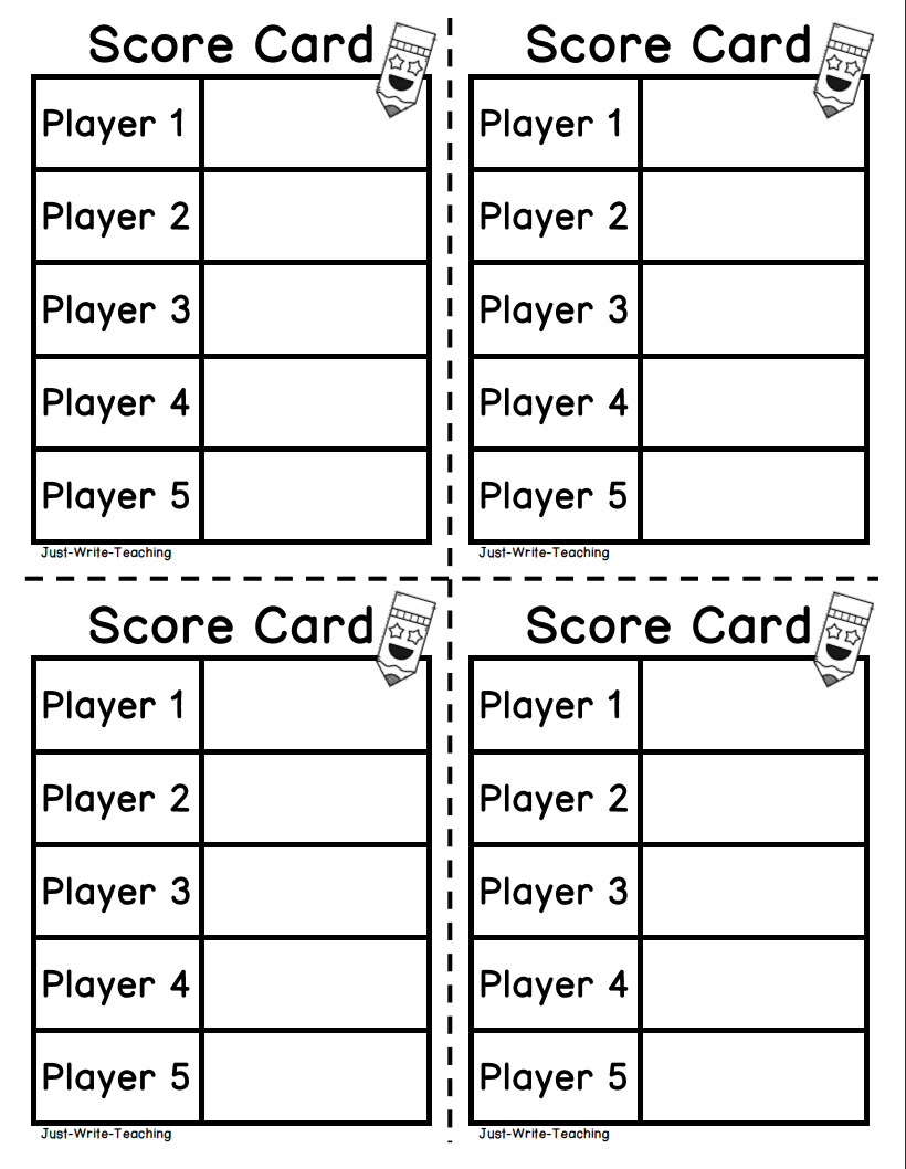 Connect 5 Pre-Primer Sight Words Game | Made By Teachers
