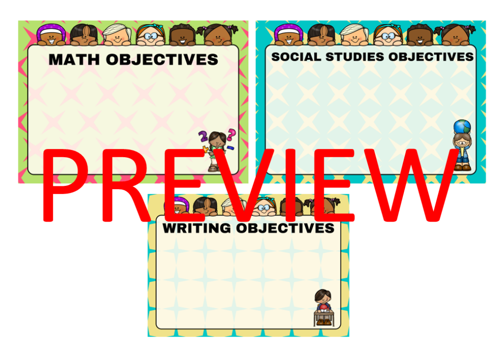https://www.teacherspayteachers.com/Product/Learning-Objectives ...