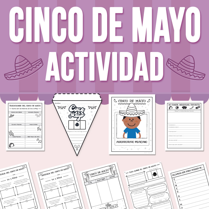 Cinco de Mayo Actividad en Español | Made By Teachers
