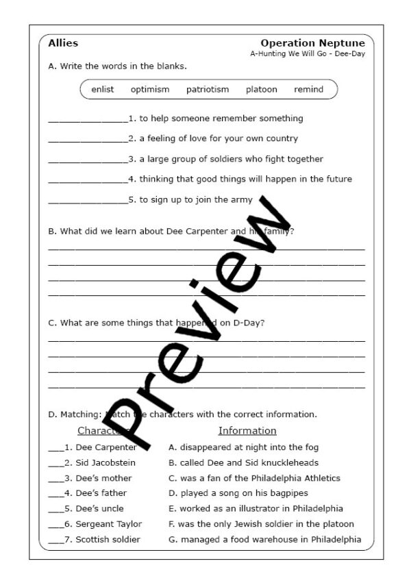Alan Gratz "Allies" worksheets | Made By Teachers