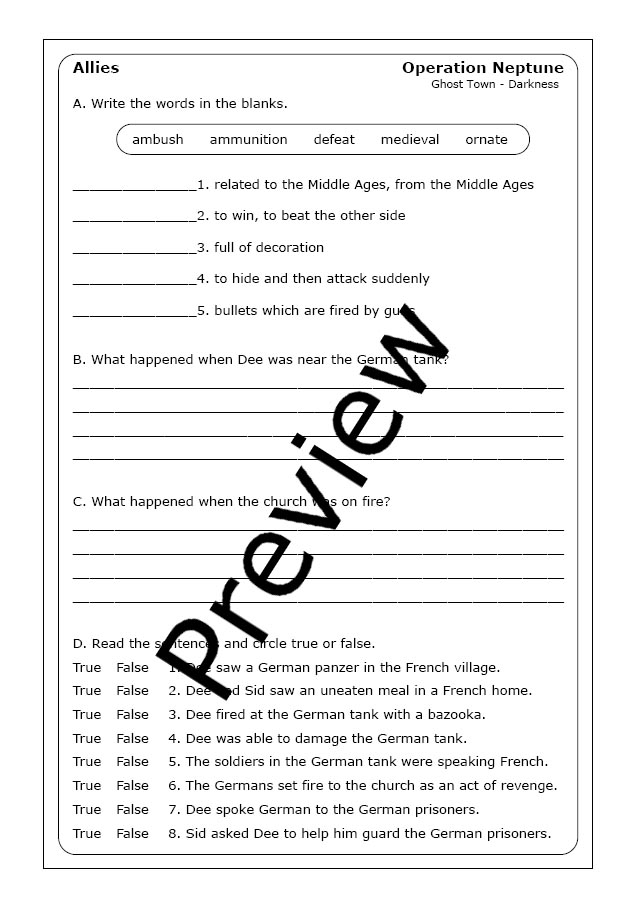 Alan Gratz "Allies" worksheets | Made By Teachers