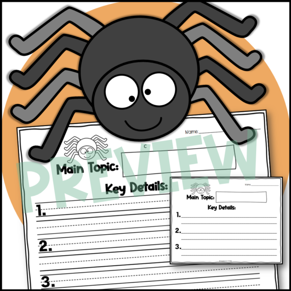 Spider Nonfiction Book and Craft | Made By Teachers