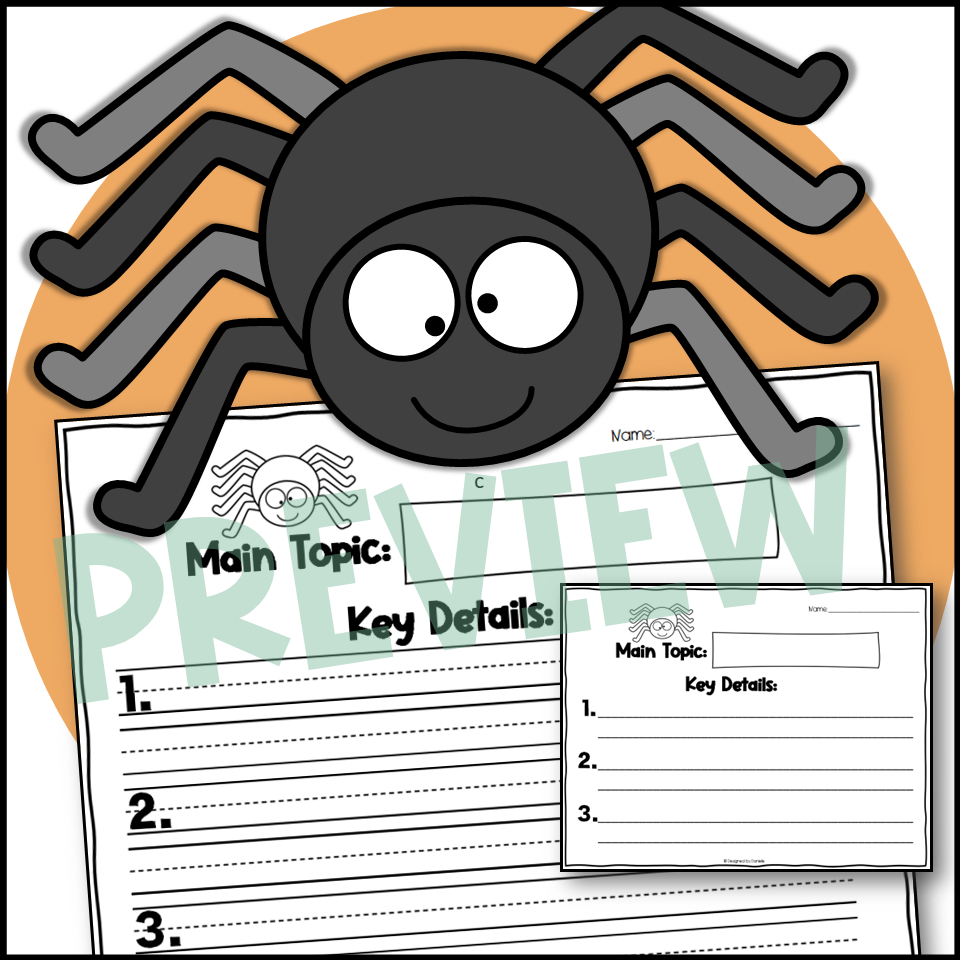 Spider Nonfiction Book and Craft | Made By Teachers