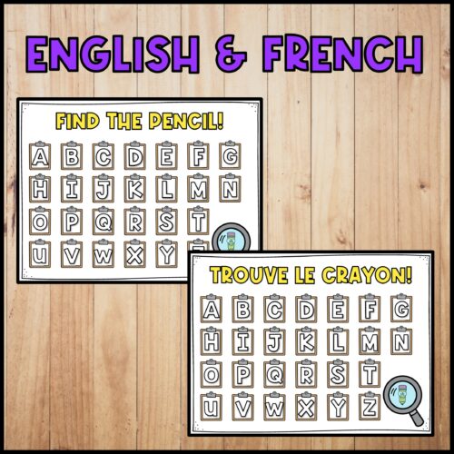 Back to School Digital Hide and Seek | Letters Numbers Shapes Colors ...