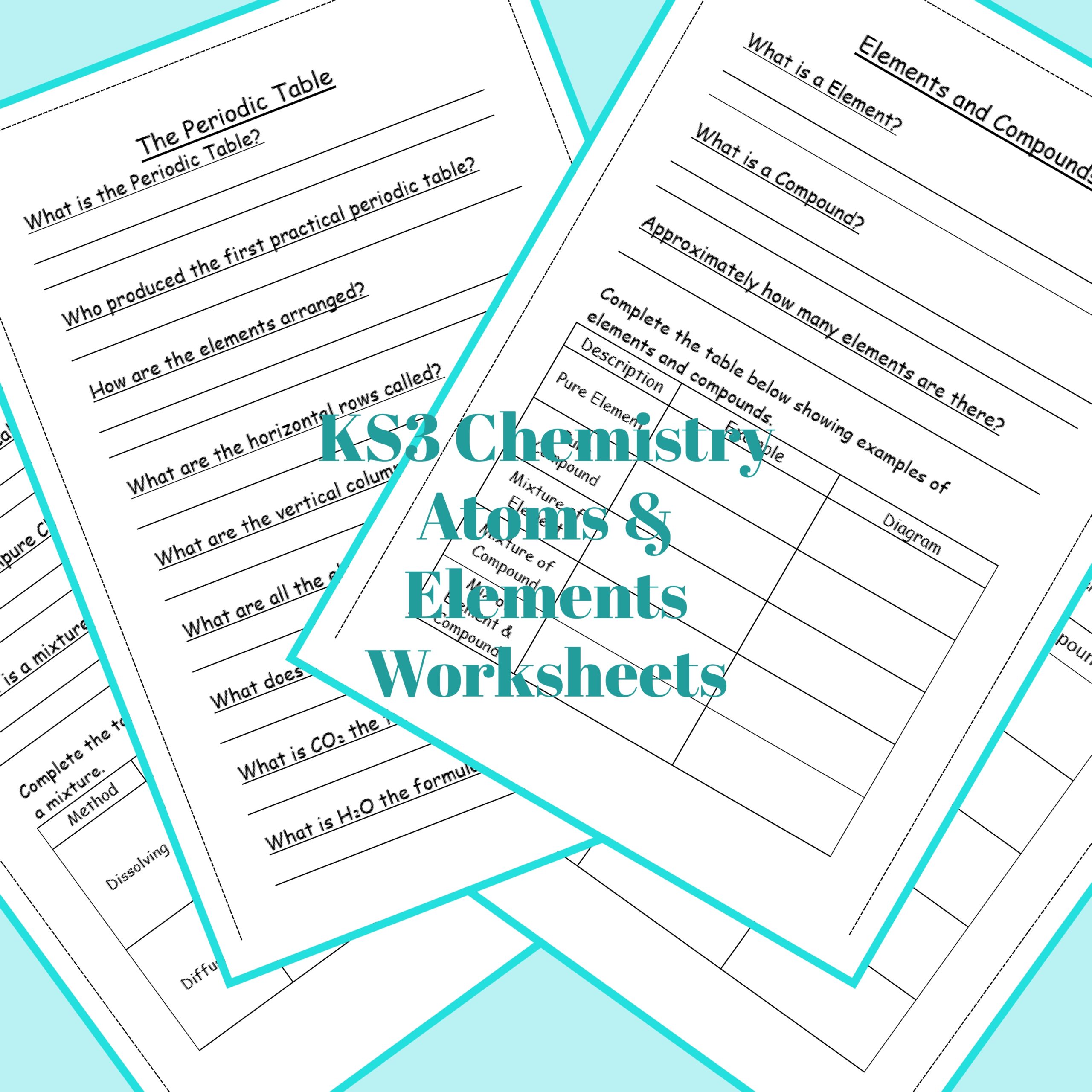 Chemistry Atoms And Elements Worksheets Made By Teachers Chemistry Atoms And Elements Worksheets Made By Teachers