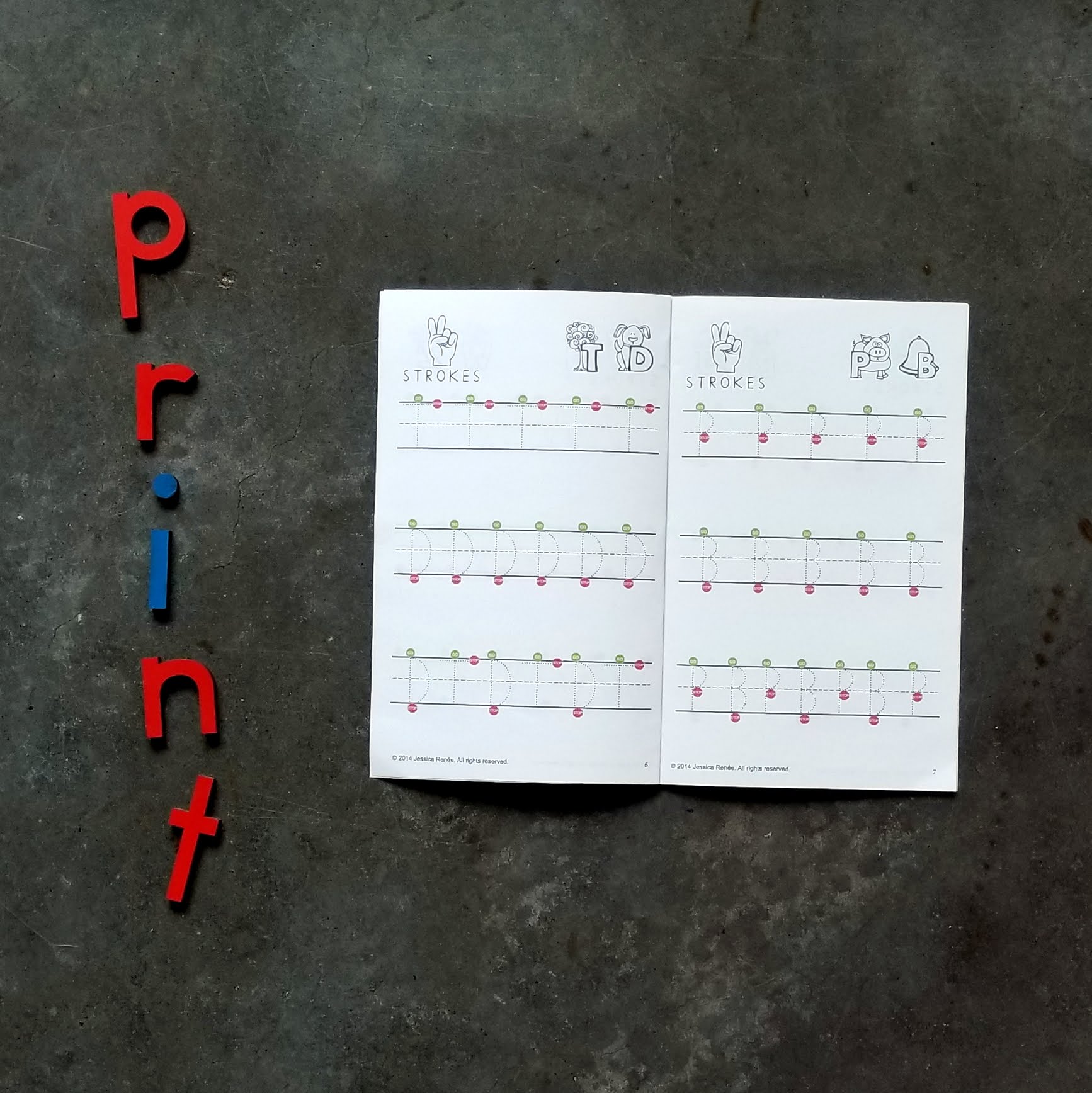 Printing Booklet for Uppercase Letter Formation Practice | Made By Teachers