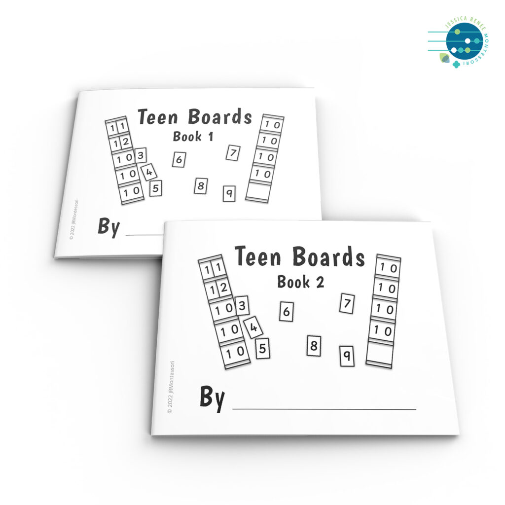 Montessori Math Teen Boards Booklets | Made By Teachers