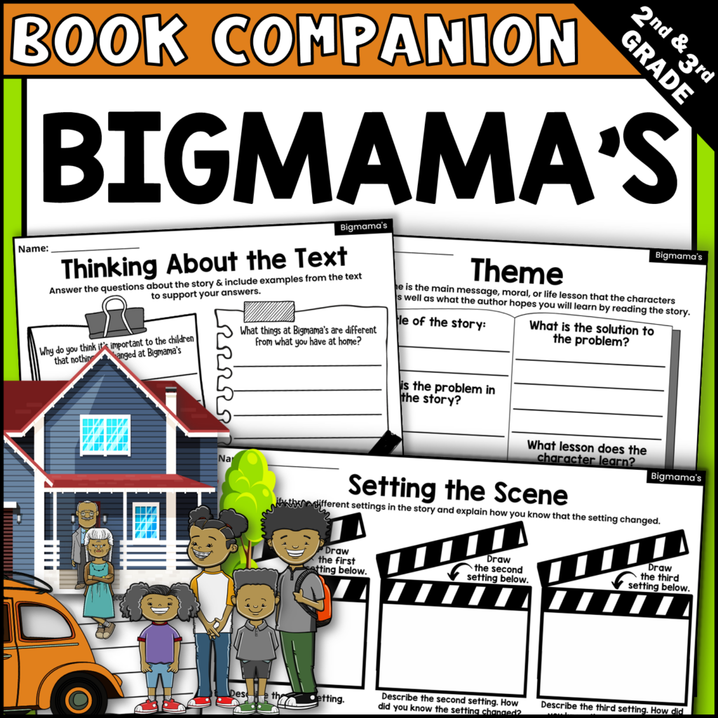 Bigmama's by Donald Crews Read Aloud Book Companion Activities for IRA ...