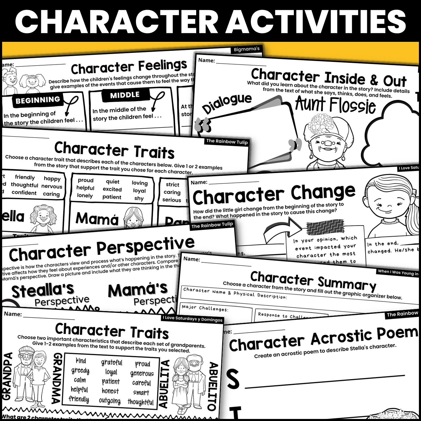 Memory Stories Interactive Read Aloud Activities BUNDLE for IRA | Made ...