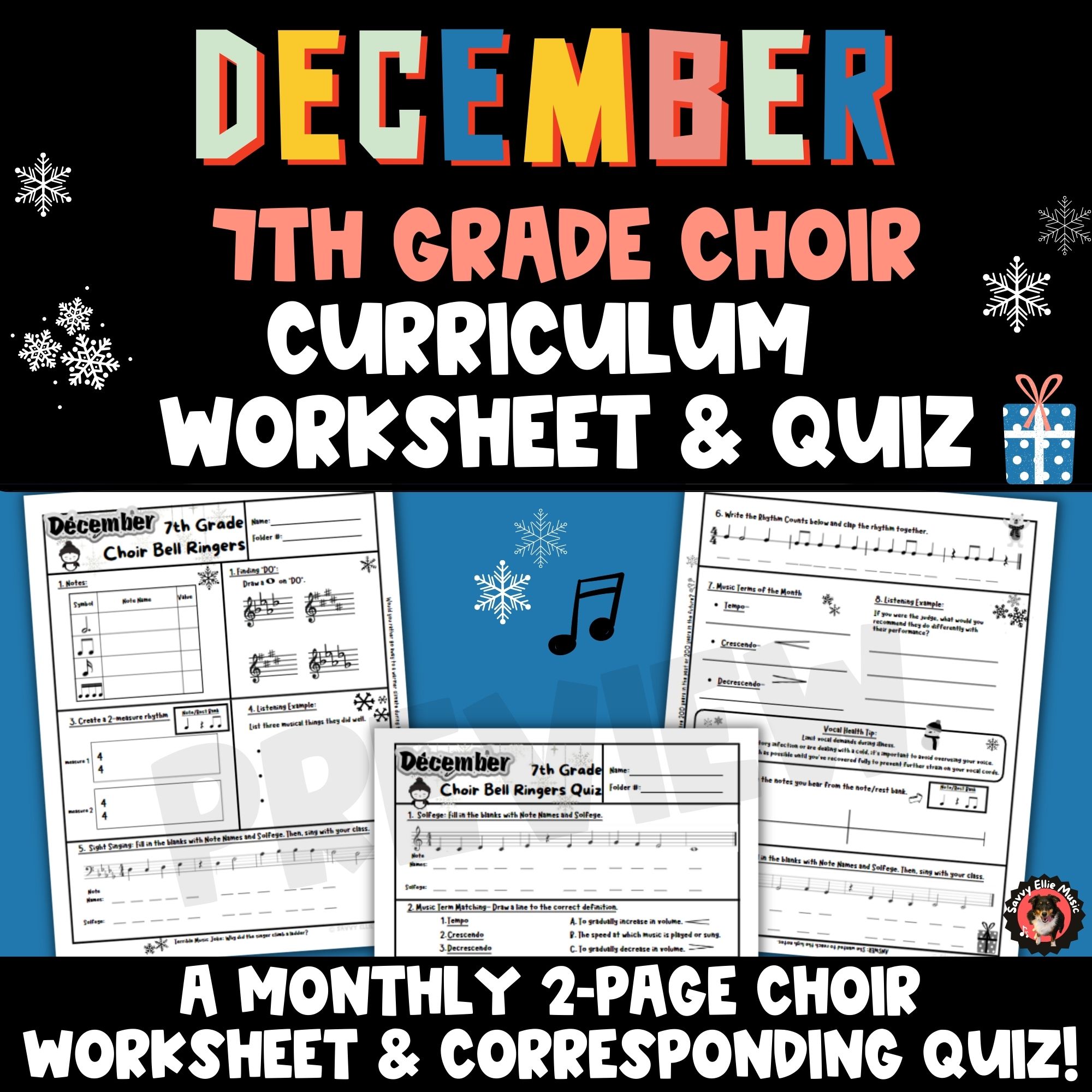 Three Sheet Music Scavenger Hunt Worksheets for Choirs - Made By Teachers