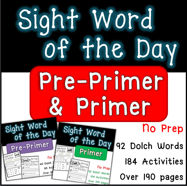 Sight Word Flip Book (Flipbook) - FOR | Made By Teachers