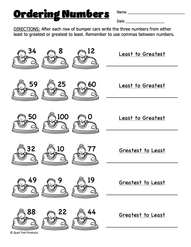 2nd Grade MATH Worksheets - Carnival Theme - Made By Teachers