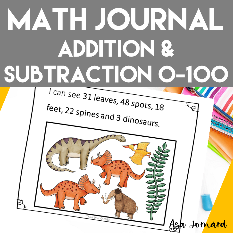 Math Journal | Addition Subtraction 0-100 | Made By Teachers