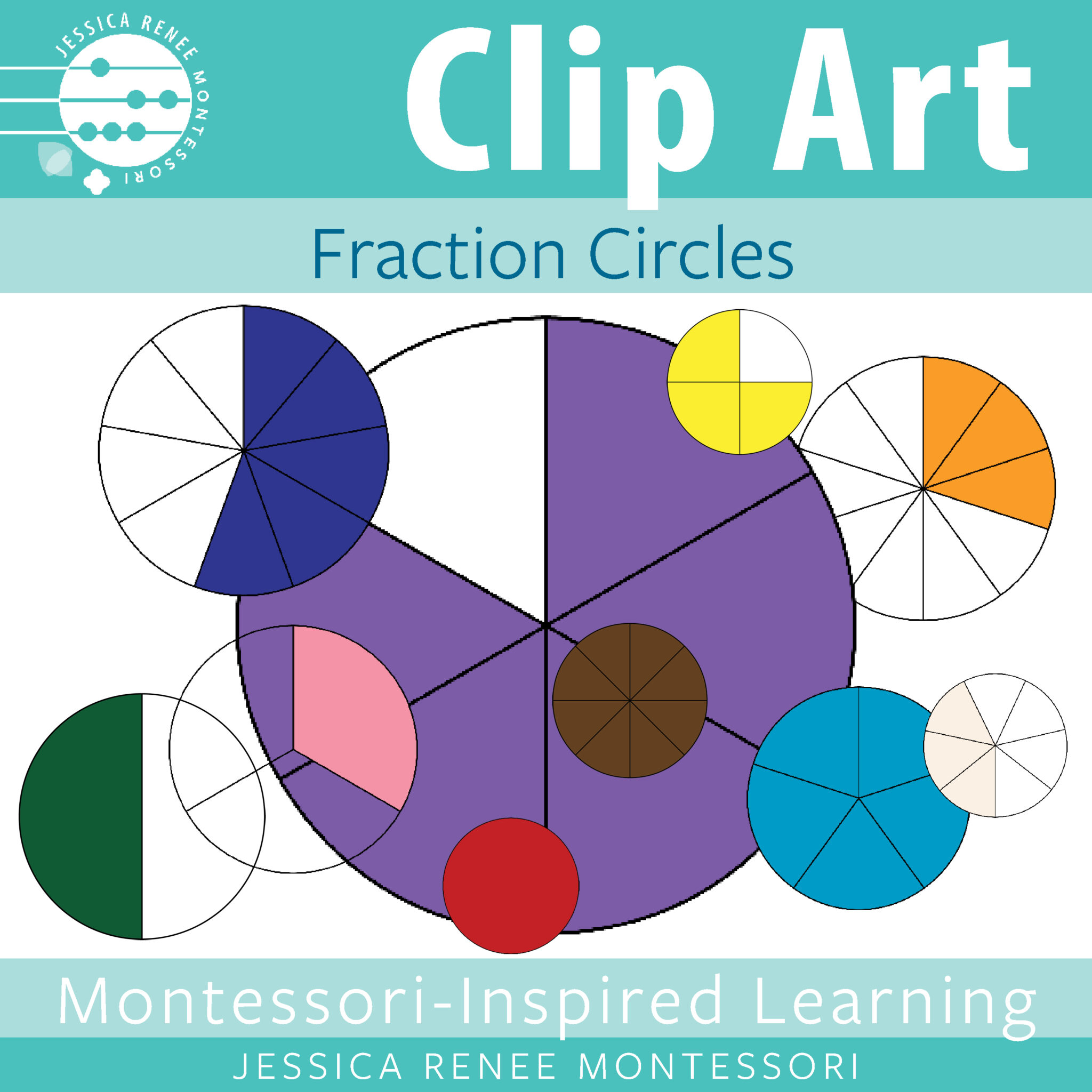Montessori Quatrefoil and Metal Insets Clip Art | Made By Teachers