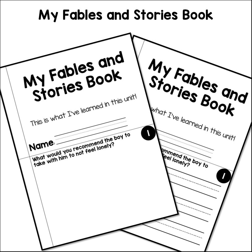 Fables and Stories - 1st Grade Knowledge ELA Worksheets | Made By Teachers
