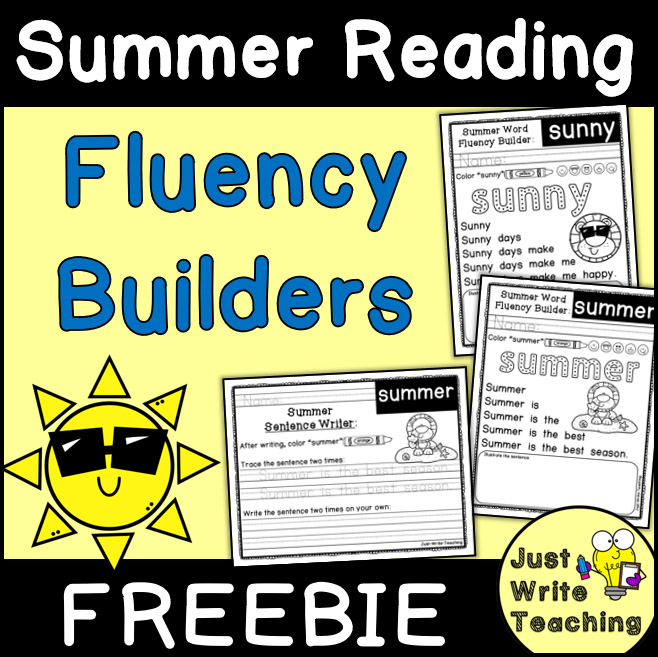 Summer Reading Fluency Builders FREEBIE | Made By Teachers