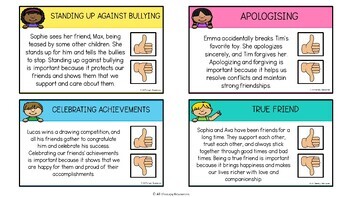 GOOD FRIENDS/ BAD FRIENDS Scenario Choice Cards | Made By Teachers