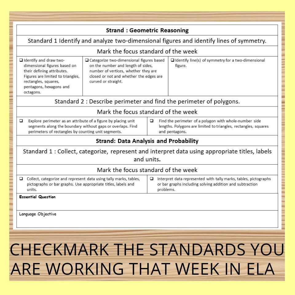 Math Lesson Plan Template Second Grade | Made By Teachers