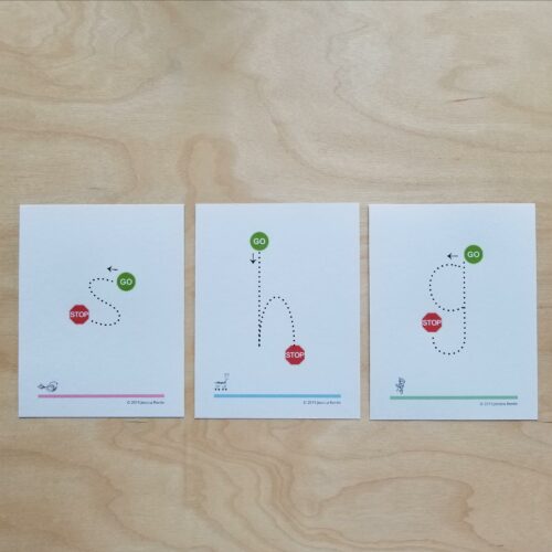 Printing Tracing Cards: Uppercase and Lowercase Alphabet Bundle | Made ...