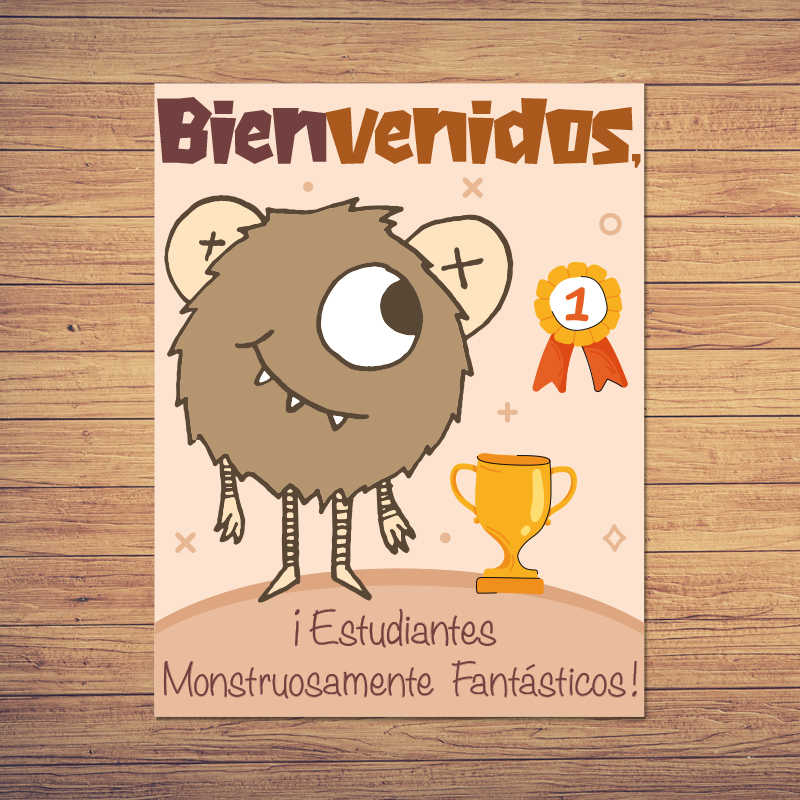 Regreso a la Escuela Póster de Monstruo Free Sample | Made By Teachers