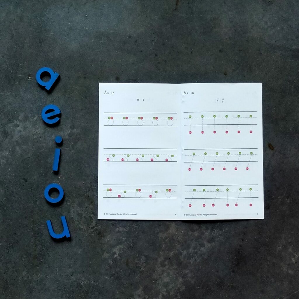 Pre-Writing and Printing Skills Booklets, Stroke Practice, Letter ...