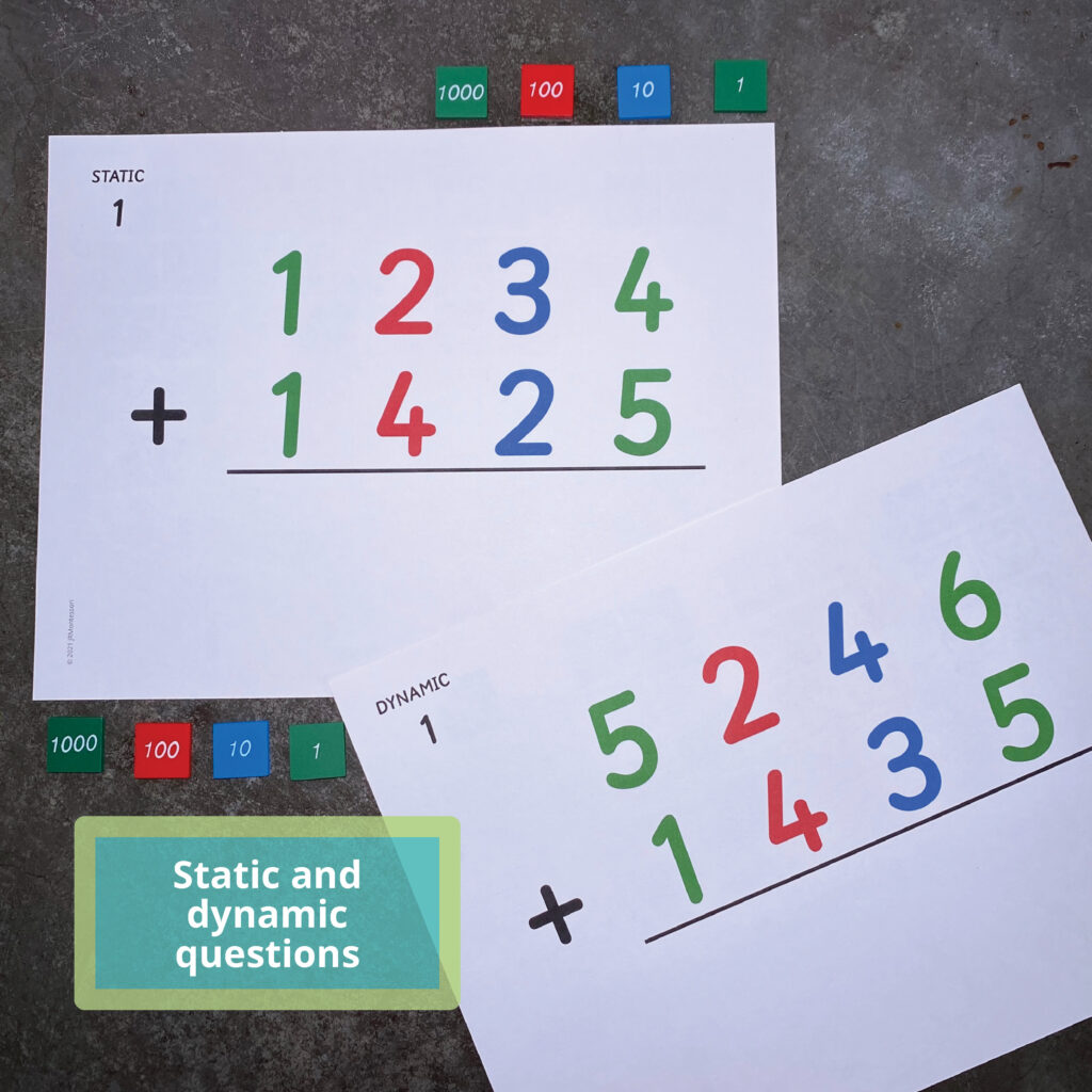 Montessori Math Stamp Game Operations Booklets and Cards | Made By Teachers