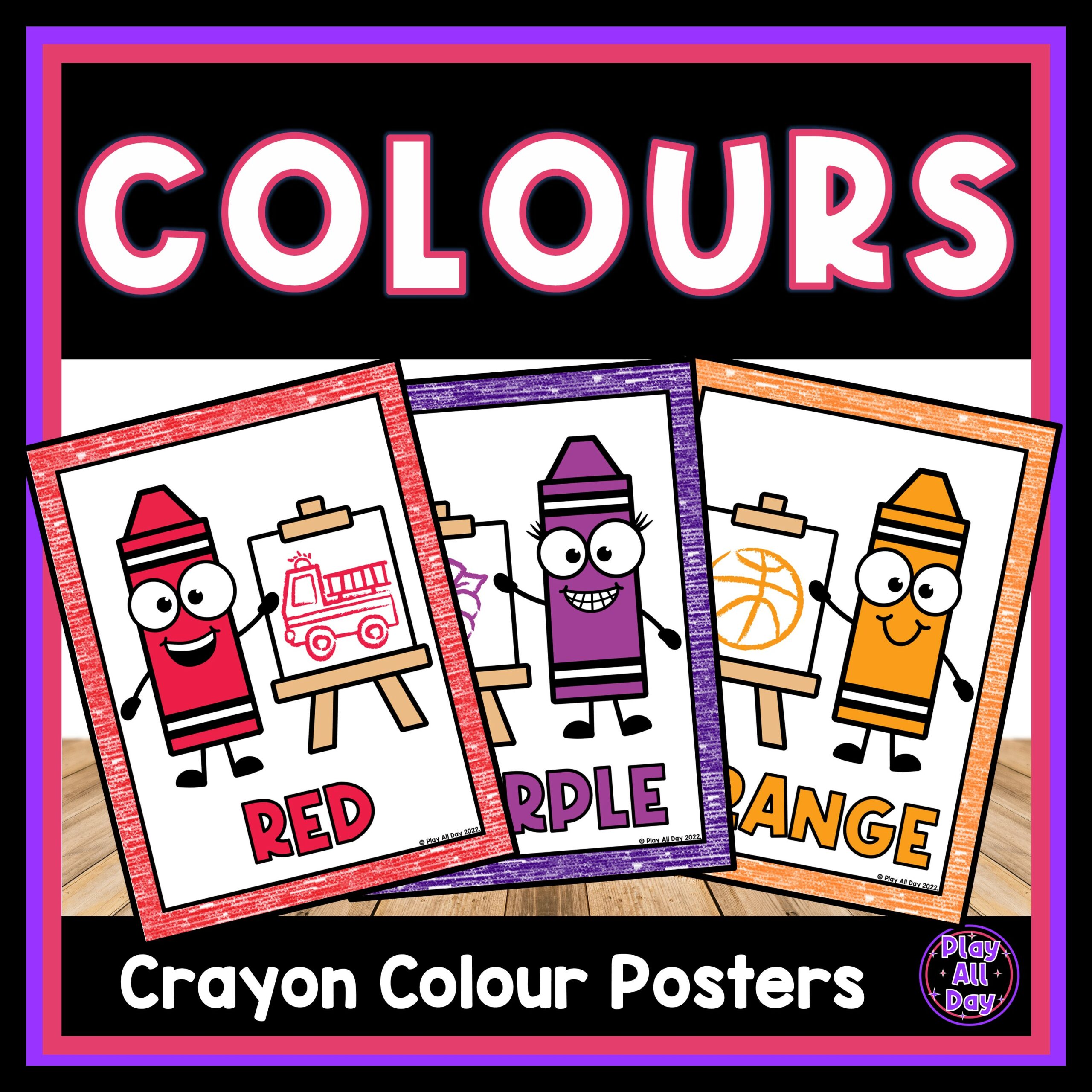 Color Posters | Classroom Decor | Made By Teachers