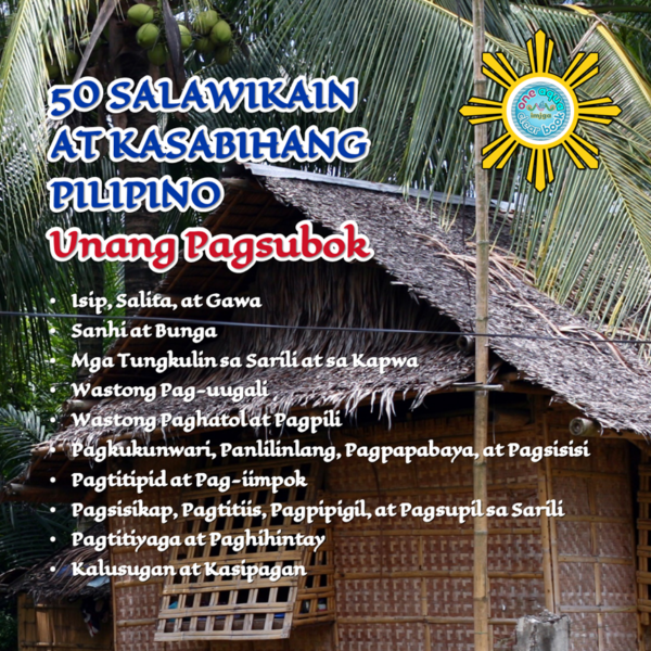 50 Salawikain at Kasabihang Pilipino | Unang Pagsubok | Made By Teachers