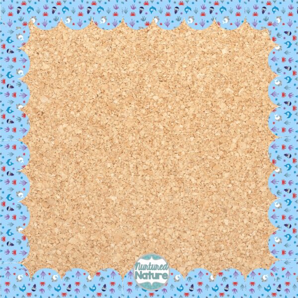 Cute Ocean Bulletin Board Border - Printable Classroom Decor – Coral ...