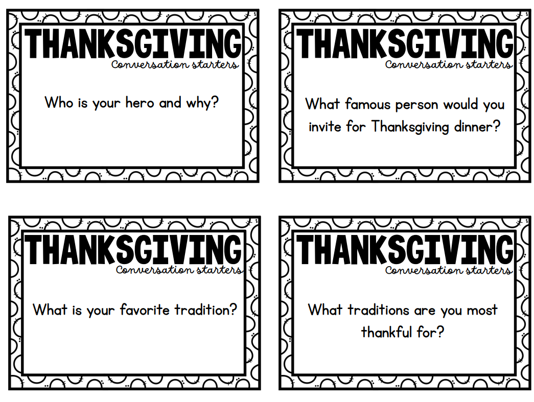 Friendsgiving in the Classroom for Thanksgiving Activity Pack | Made By ...