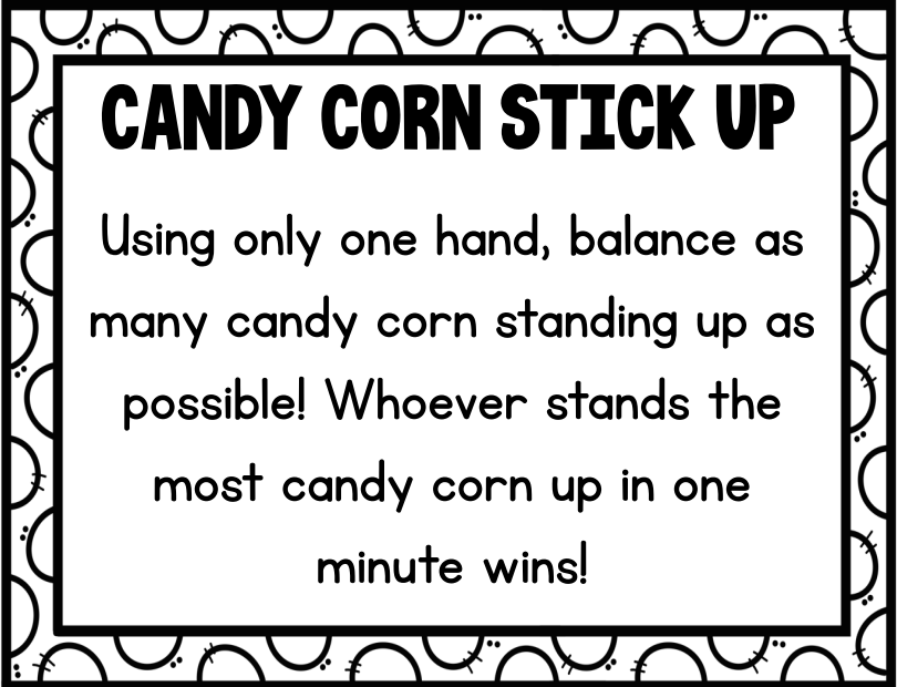 Fall Thanksgiving Minute To Win It Challenges - TASK CARDS AND DISPLAY ...