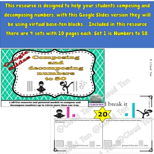 Composing and Decomposing Numbers in Google Slides™ | Made By Teachers