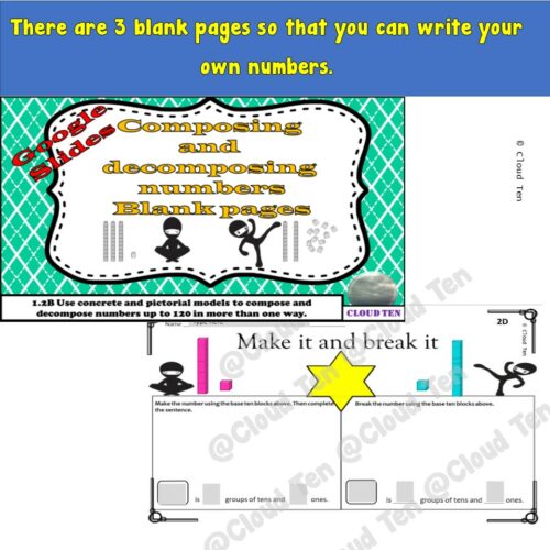 Composing and Decomposing Numbers in Google Slides™ | Made By Teachers