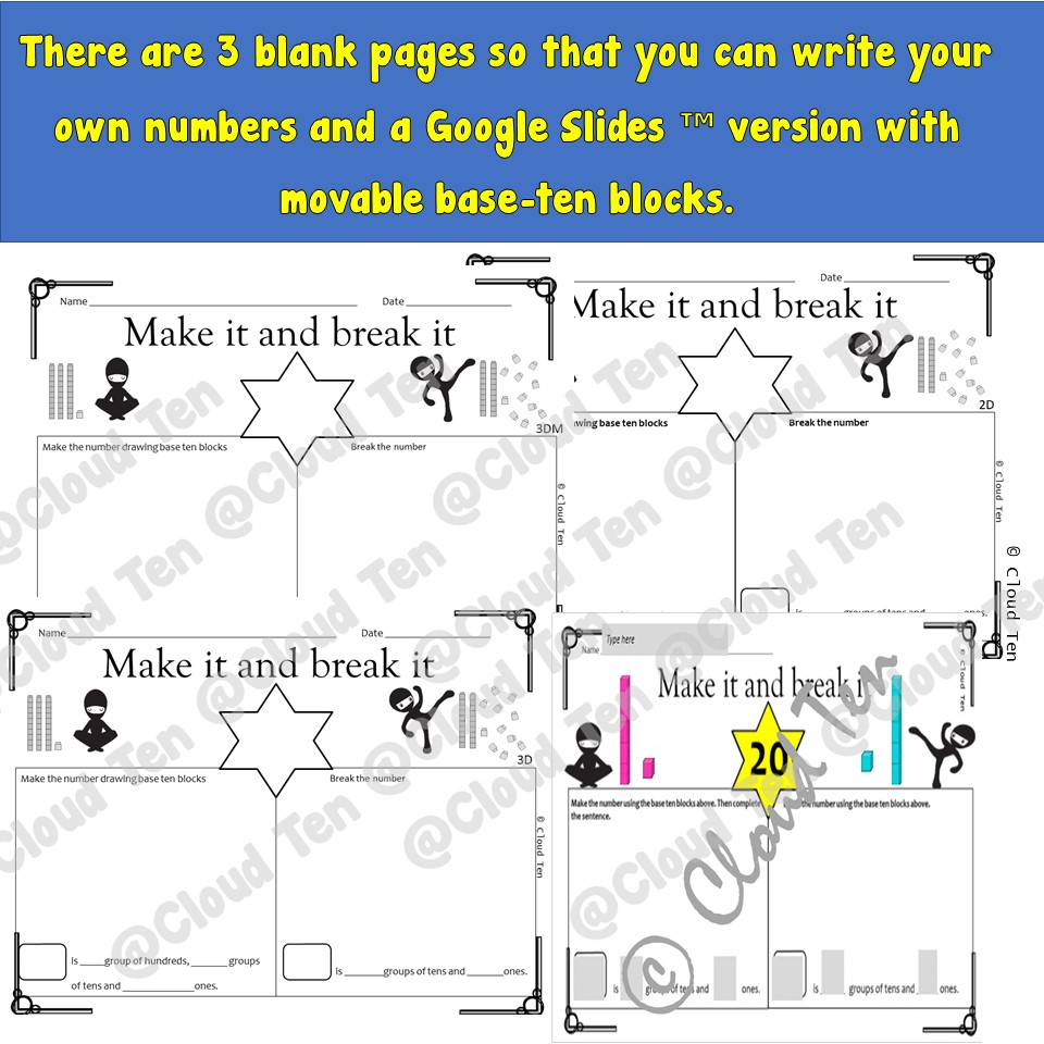 Composing and Decomposing Numbers up to 120 | Made By Teachers