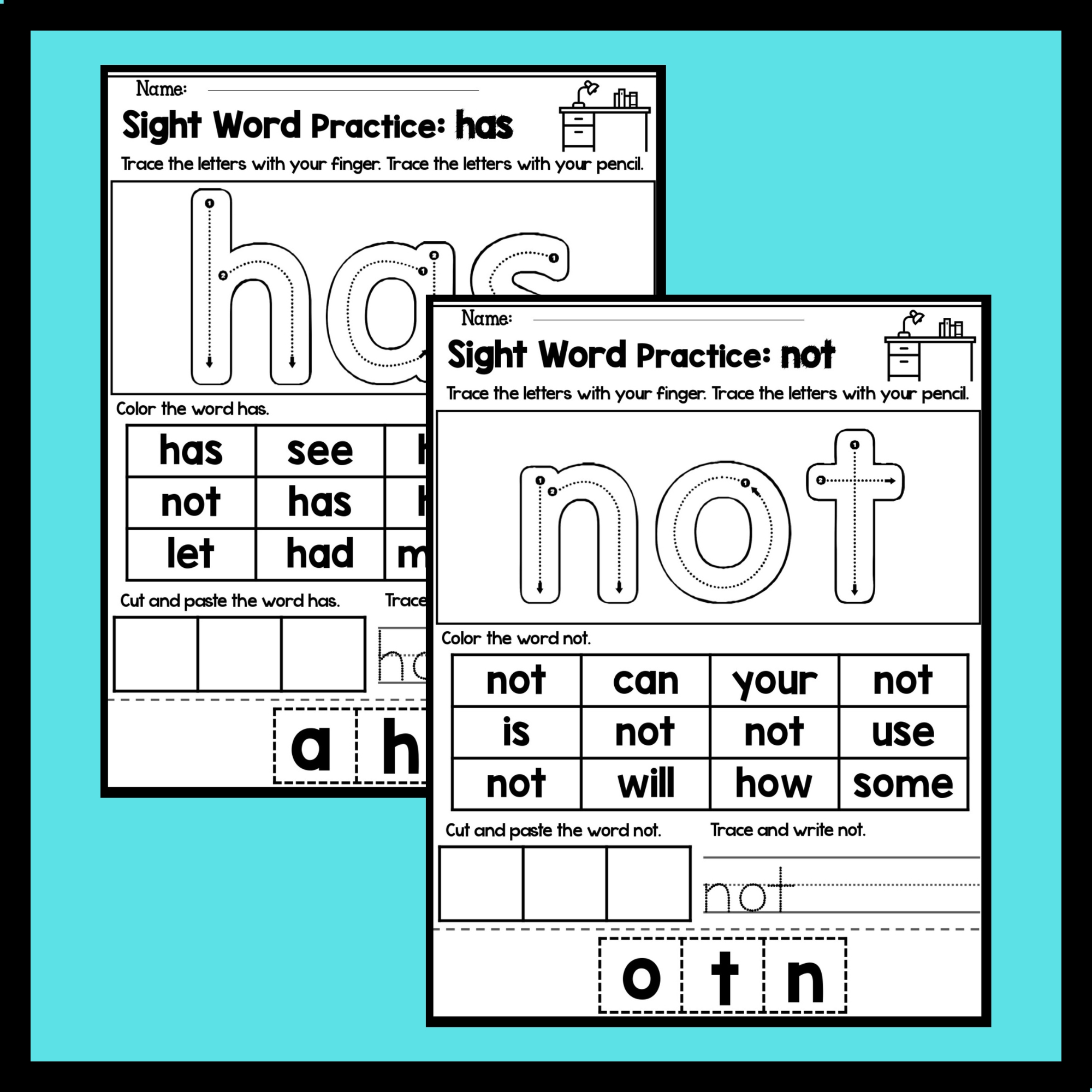 Sight Words Practice | Kids Activity Book | Made By Teachers