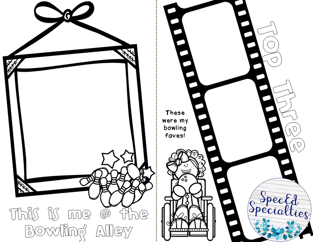 Bowling Memory Book | Made By Teachers