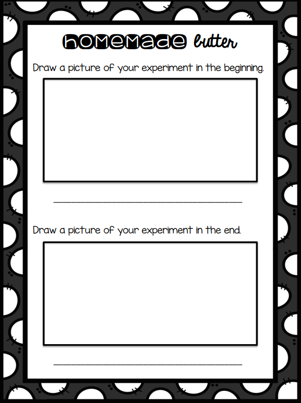 Quick and Easy Science Experiment:Homemade Butter (Liquids Changing ...