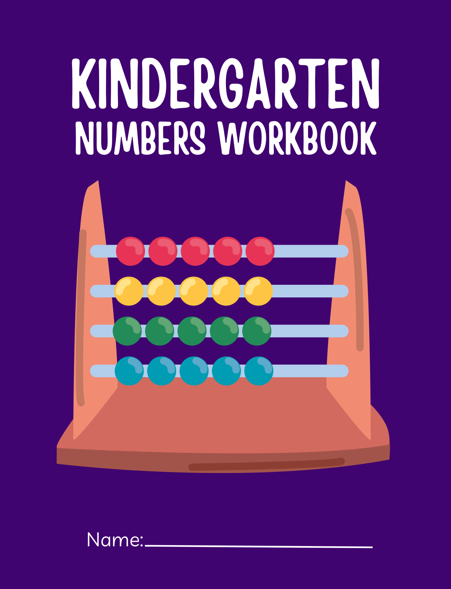 Count & Write Math Activity Book For Kids | Math Worksheet | Made By ...