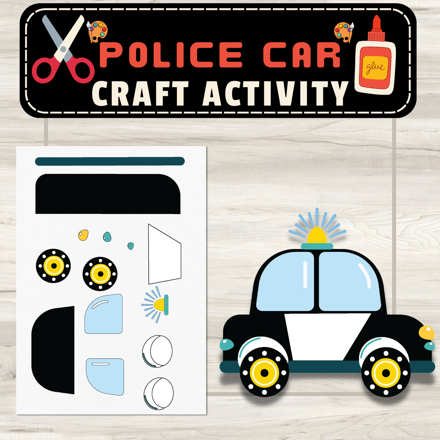 Police Car Craft