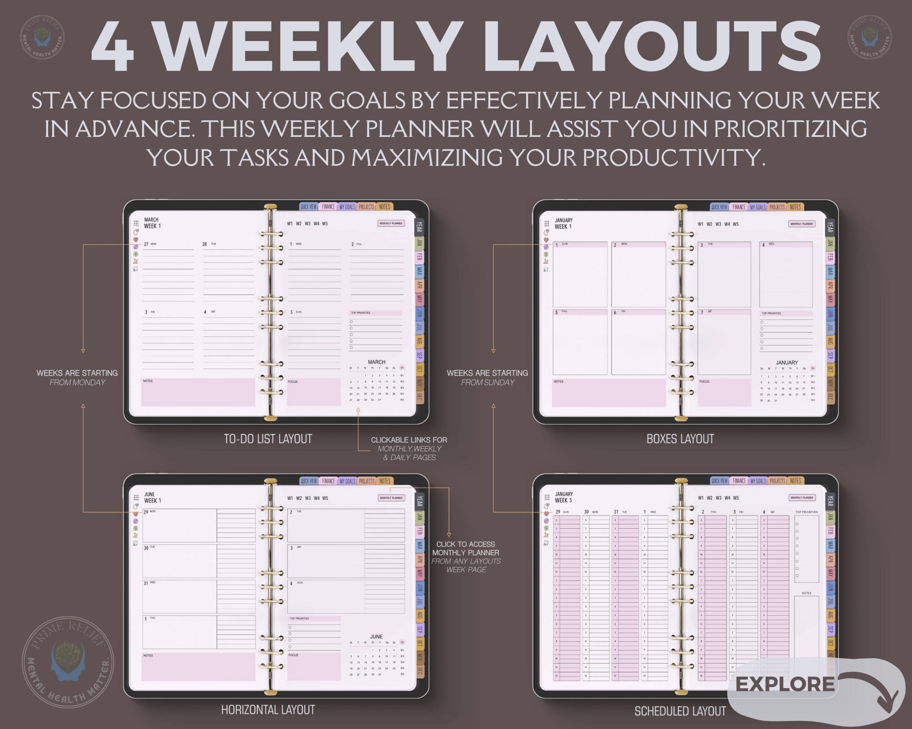 480 Planners - Back To School - Undated, 2023 & 2024 Teachers ...