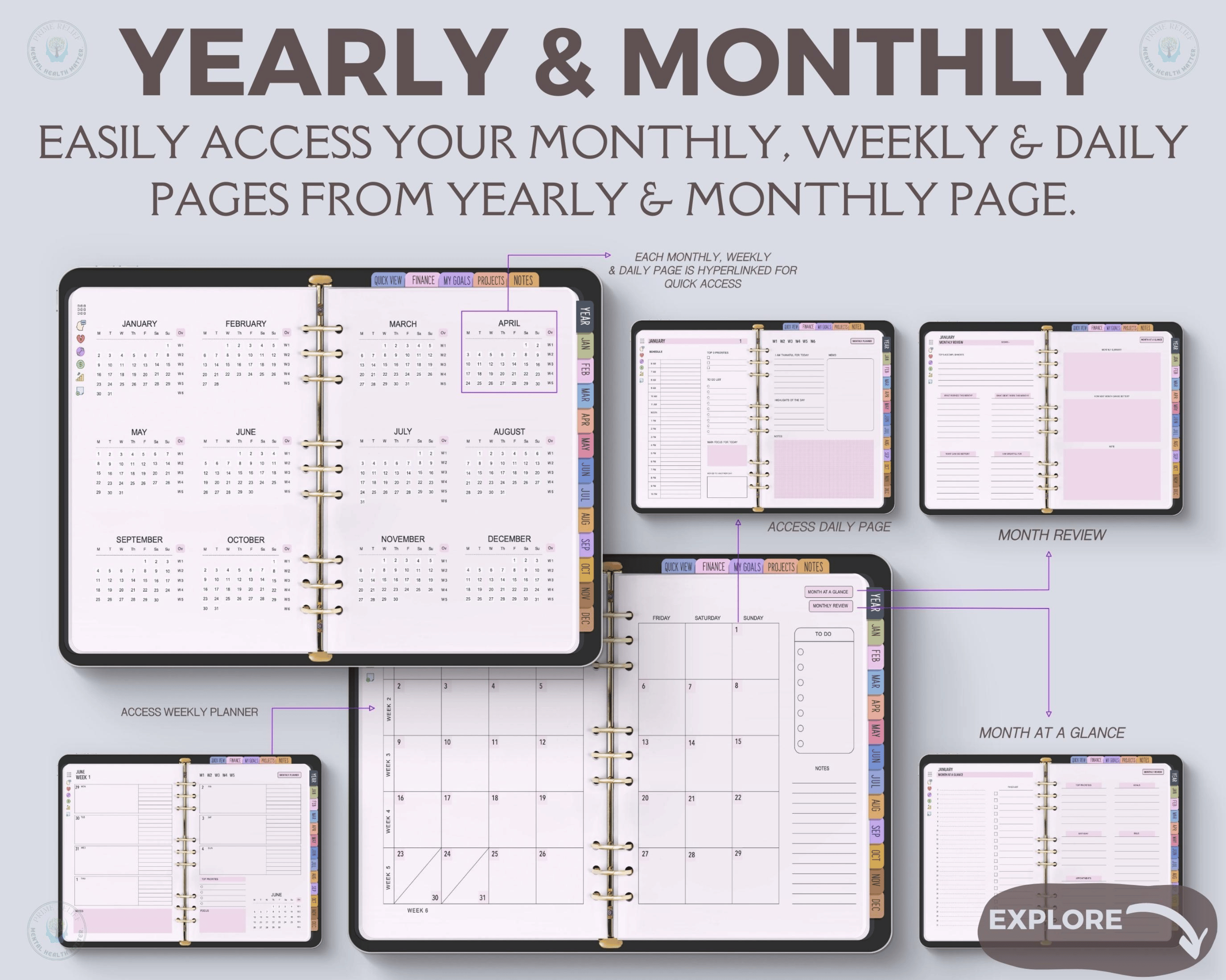 480 Planners - Back To School - Undated, 2023 & 2024 Teachers ...
