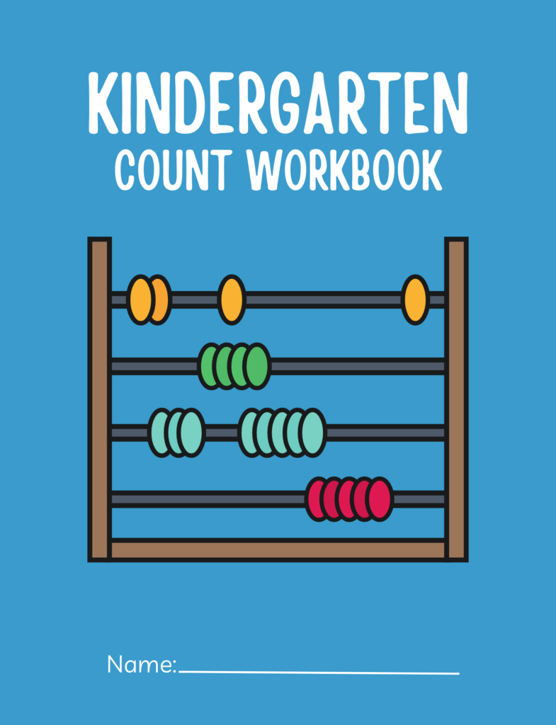 Count & Write Math Activity Book For Kids | Math Worksheet | Made By ...