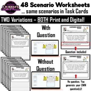Customer Service Scenarios | Career Readiness Scenarios | Customer ...