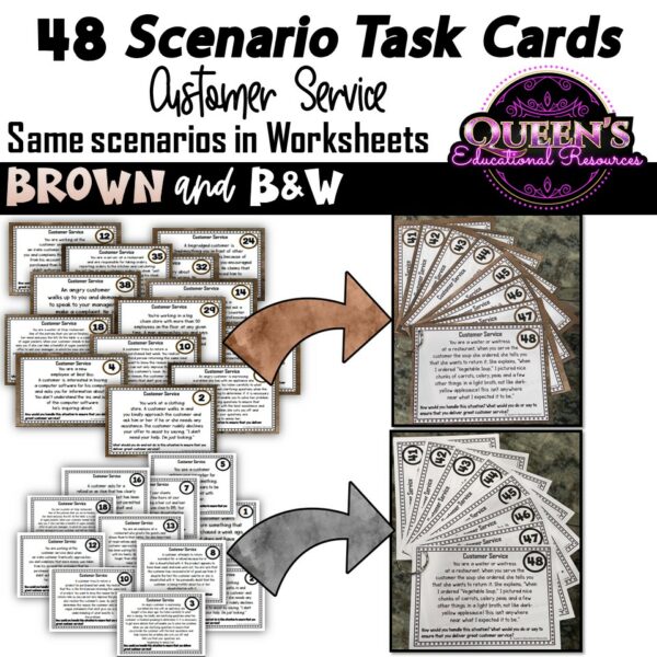 Customer Service Scenarios | Career Readiness Scenarios | Customer ...