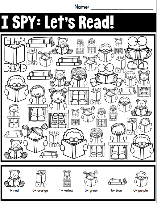 I Spy Mystery Pictures - Morning Work, Holidays, Early Finishers | Made ...